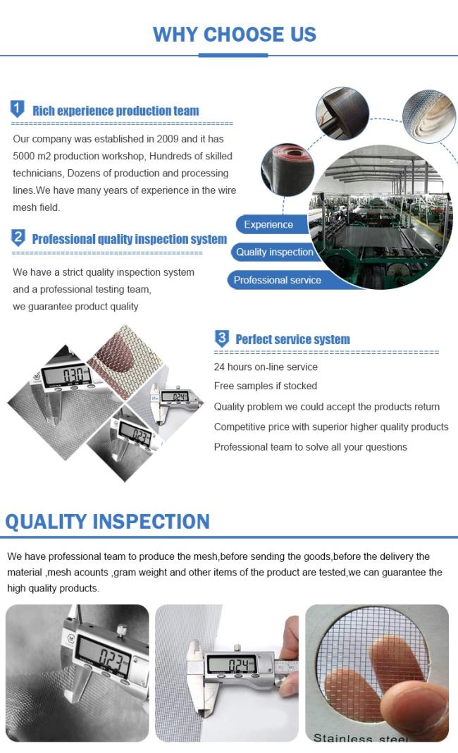 stainless steel window screen