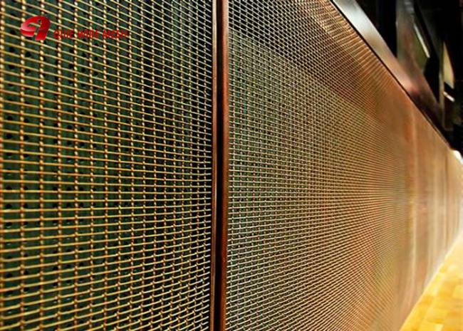 aluminum crimped wire mesh