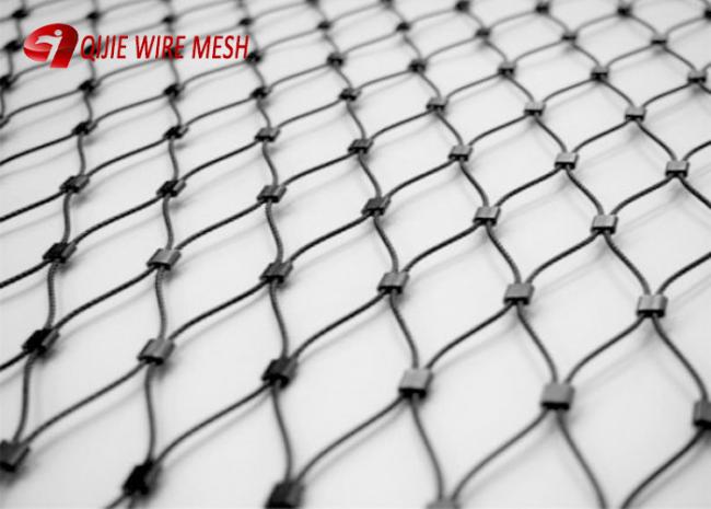 stainless steel ferruled rope mesh 