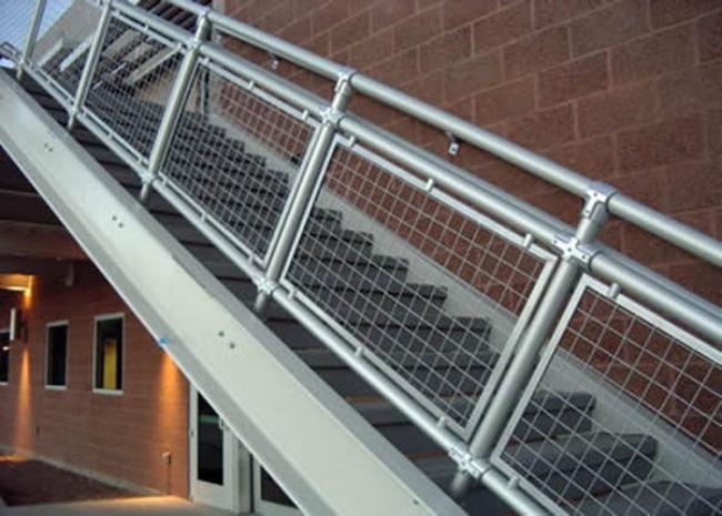 aluminum crimped wire mesh