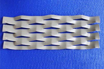 expanded metal facade mesh 