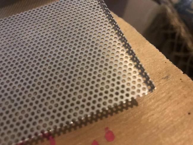 stainless steel perforated hole sheet