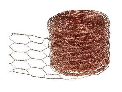 The picture shows normal twist golden brass hexagonal wire mesh.