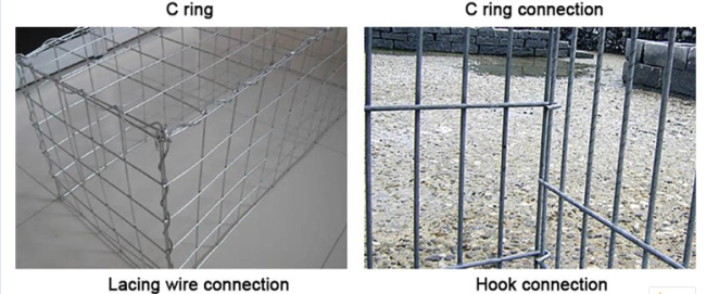Super quality welded galvanized gabion basket/gabion box price