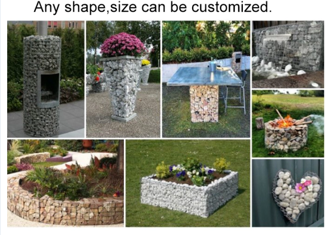 Super quality welded galvanized gabion basket/gabion box price