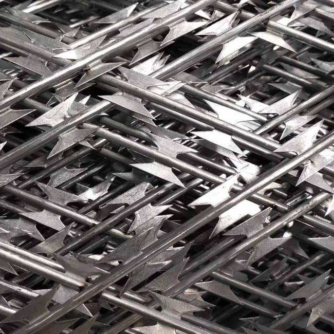 welded razor wire mesh