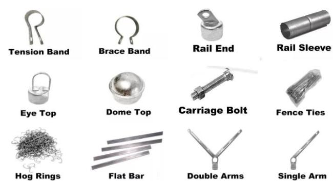 accessories of chain link fence