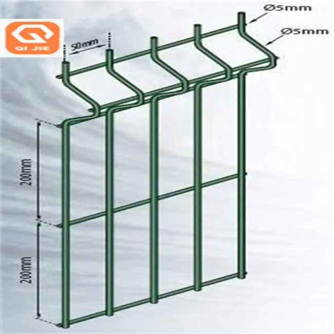 Powder Coated Curved Metal Wire Mesh Panel 3D Welded Wire Fence for Sale