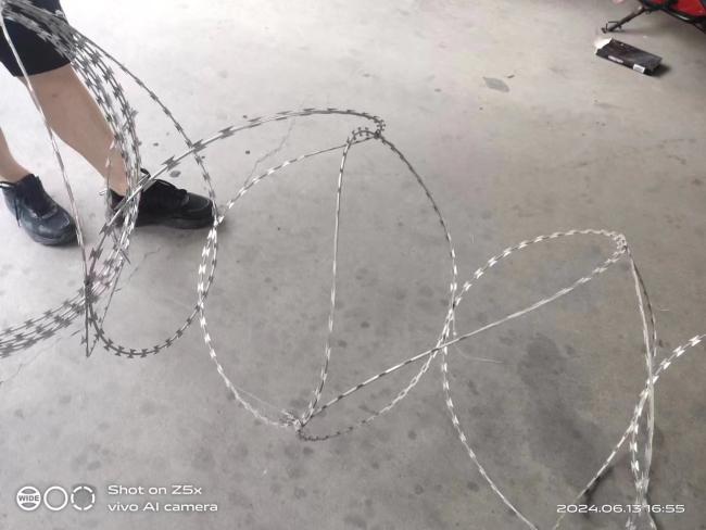 concertina razor wire mesh