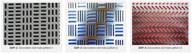 slotted hole sheet