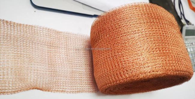 copper knitted wire mesh