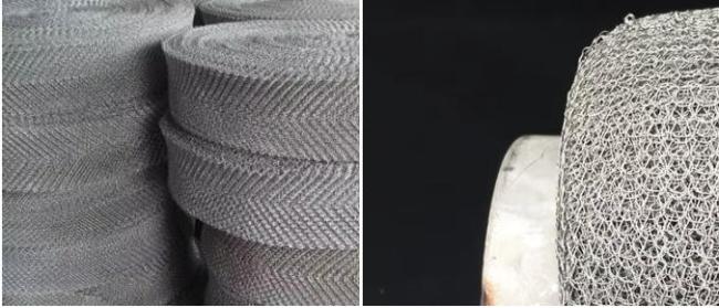 Industrial metal mesh applications