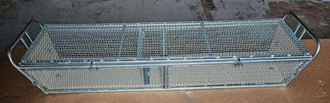Wire mesh baskets in various sizes