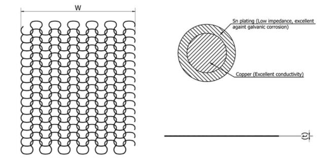 tinned copper wire mesh