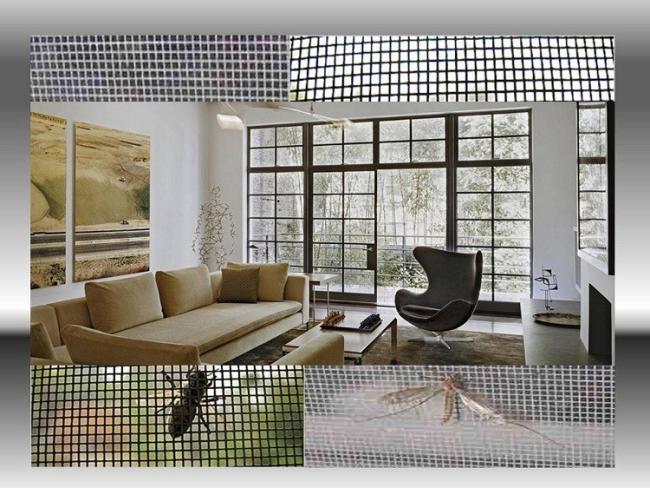 Factory PVC Coated Fiberglass Mosquito Midge Mesh Fly Screen