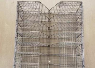 Cina Cavo Mesh Tray Sterilizing Corrosion Resistant di acciaio inossidabile dell'argento 0.5mm in vendita