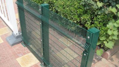 China Green 358 Anti Climbing Fence No Blind Spots For Protection Fence for sale