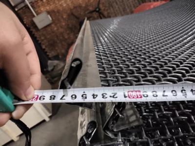 Chine Bon aéré a serti par replis la maille de extraction ferme d'écran de tamis de fil à vendre