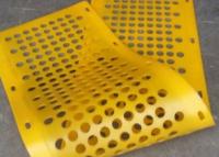 China Fine Screening Flip Flop 30mm Thick Polyurethane Screen Panels Mat for sale