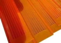 China Fine Screening Flip Flop 30mm Thick Polyurethane Screen Panels Mat for sale