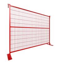 China Portable Moveable Temporary Mesh Fencing For Construction Safety for sale