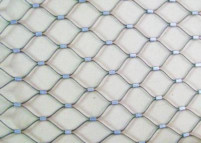 China Flexible Stainless Steel Wire Rope Cable Mesh Stainless Steel Cable Mesh Zoo Mesh for sale