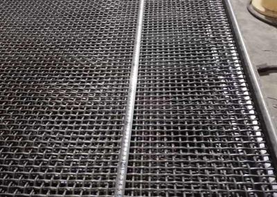 Chine 1.98X30m 65mn Steel Vibrating Drum Screen Mesh Roll Price à vendre