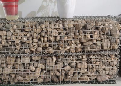 China Het vierkante Gat laste Gegalvaniseerde het Staaldraad 2x1x1 van Gabion Manden for sale