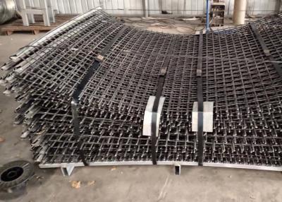 China 65mn Crimped Vibrating Wire Mesh For Mining Sieve Screen for sale