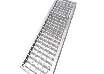 China Anti Skid Serrated Walkway Galvanized Steel Plank Grating Punched Hole for sale