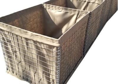 Chine Barrière militaire de Hesco de mur de sable de fer personnalisable pour la résistance d'usage d'inondation à vendre