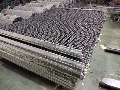 中国 石切り場のための頑丈なひだを付けられた鉱山振動スクリーン65mn 2.0m X 2.5m 販売のため