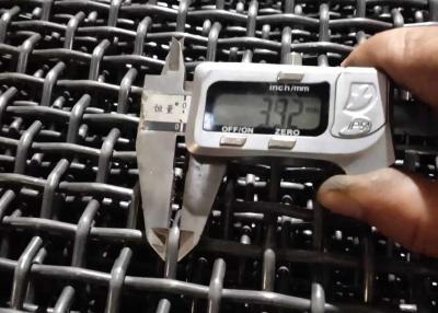 Chine Haut écran Mesh Factory Pirce de tamis de broyeur de mine de carrière de fil d'acier du manganèse 65mn à vendre