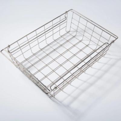 Cina Discarica personalizzata 316 Acciaio inossidabile Wire Basket Tray per armadi della cucina in vendita