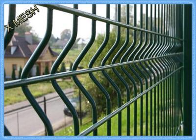 China Powder Coated Galvanized Curved Welded Wire Mesh Fence Panels for sale