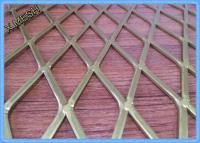 China Perforated Aluminum Expanded Metal Mesh 2mm-12mm Thickness with Anodized Finish for Decorative Applications for sale
