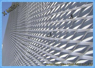 Chine Flattened Heavy Gauge Expanded Metal Mesh Fabric Raised Surface 1.2x2.4 M Size à vendre