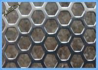 China 1.5mm Thickness Anodized Hexagonal Perforated Aluminum Sheet with 1.0-6.0mm Hole Diameter for Architectural Applications for sale