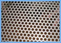 China 1.5mm Thickness Anodized Hexagonal Perforated Aluminum Sheet with 1.0-6.0mm Hole Diameter for Architectural Applications for sale