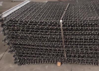 China Steel Crimped Wire Mesh Vibrating Stone Quarry Shaker Screen Mesh for sale