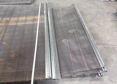 Chine Écran de vibration noir du fer 4mm Mesh Square Woven Crimped Wire à vendre