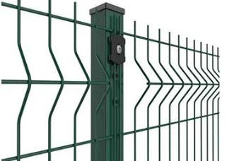 China 3D Curved Fence Panel Triangle Bending Fence for sale