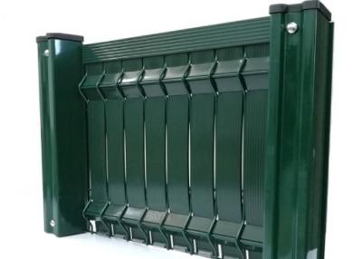 Outdoor Pool 4mm 3d Curved Fence With Pvc Uv Slat