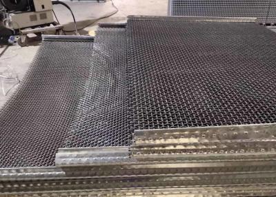 中国 ステンレス・スティール・クリップド・ワイヤー・マイニング・シート 振動スクリーン・メッシュ 販売のため