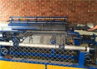 China Fully-Automatic Chain Link Fence Making Machine 600-4000mm Width 80-180m²/h Production for sale
