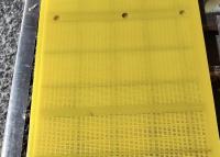 China Fine Screening Flip Flop 30mm Thick Polyurethane Screen Panels Mat for sale