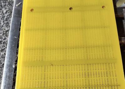 China Fine Screening Flip Flop 30mm Thick Polyurethane Screen Panels Mat for sale