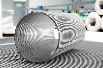 中国 耐久性のある建設のための 500mm直径のステンレス鋼Vワイヤクイーンワイヤスクリーン 販売のため