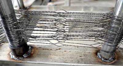 Китай MZP Противотанковая металлическая проволочная сетка 10x10x1.4m Сниженная видимость барьер продается