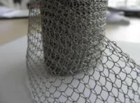China Single, Double, Flat, Compressed & Multi-Layer Titanium Knitted Weaving Wire Mesh for sale